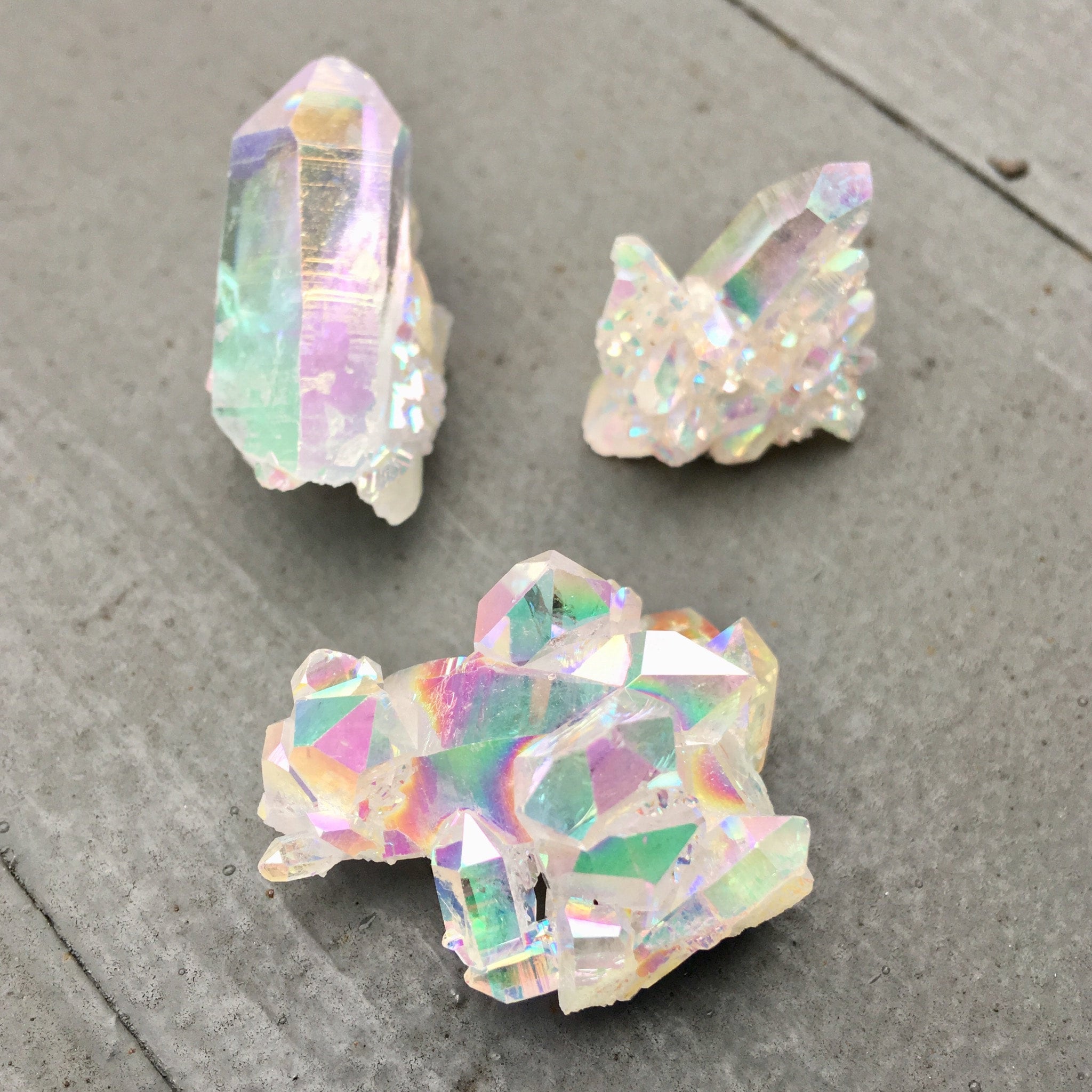 Angel Aura Quartz Premium Clusters (small) | Earth Odyssey